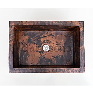 Copper Farmhouse Kitchen Sink