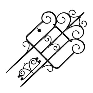 SECFOU Garden Dog Fences for Yard Potted Plant trelli Fixer Upper Patio Fencing Border Snow Fence Flower Climbing trelli Plant Pot trelli Outdoor Lawn Border pet Fence Edging Plastic Edge