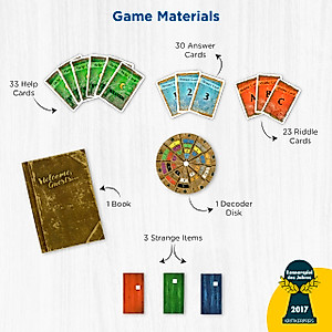 Exit: The Abandoned Cabin - Kennerspiel Des Jahres Winner, Card-Based Family Escape Room Game for 1-4 Players, Ages 12+