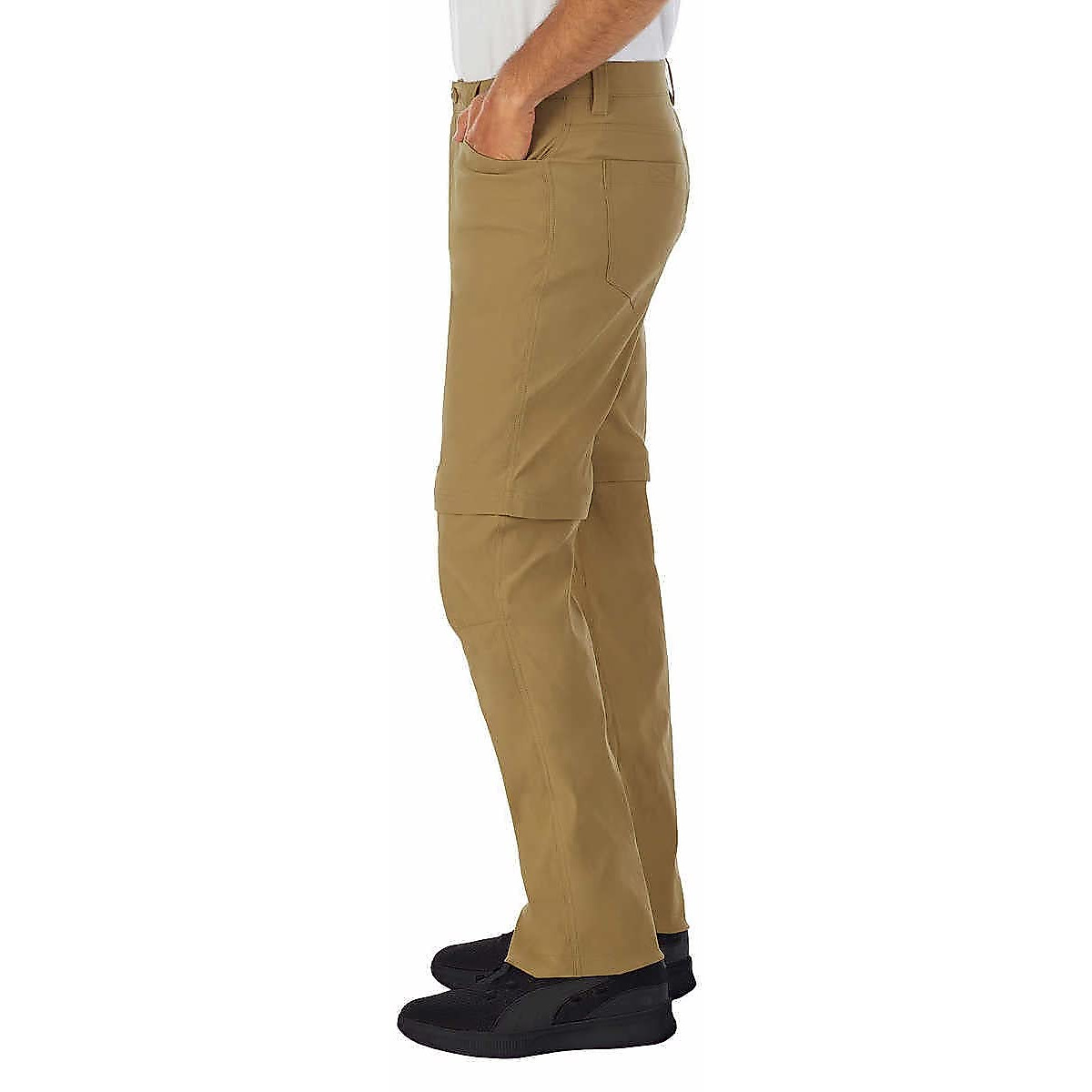 Eddie Bauer Mens Lightweight Convertible Pant (38Wx34L, Saddle)