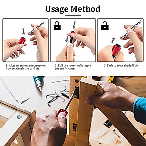 18PCS 1/4 Inch Hex Shank Screwdriver Bits Holder for Impact Driver Drill Bit Keychain Extension Bar, Drill Fast Change Hand-held Bit Holder for Screwdrivers, Flexible Drill Bit Extension Set (18pcs)