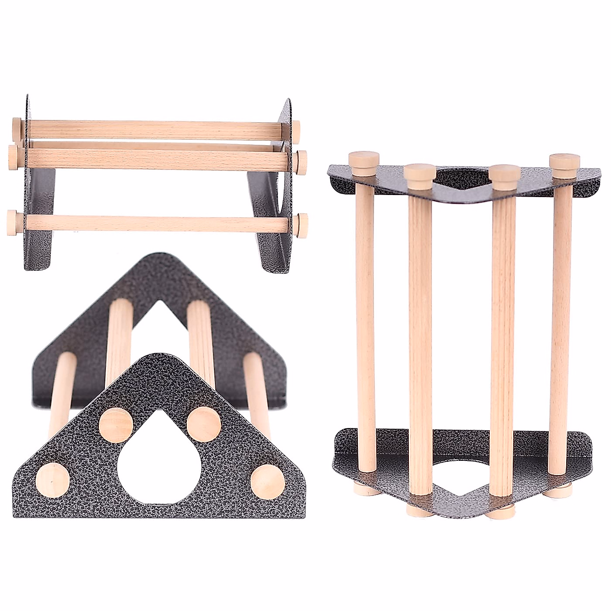 Baby Chick Perch, Durable Natural Wooden Roosting Bar for coop and brooder, Training Chicken Roosting Perches for Mini Baby Chicks, Metal Frame Easy to Assemble and Clean, Fun Toys for Chick