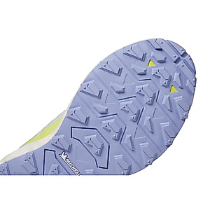 Mizuno Women's Wave Daichi 7 Roxy Running Shoe, Snow White-Limeade, 7