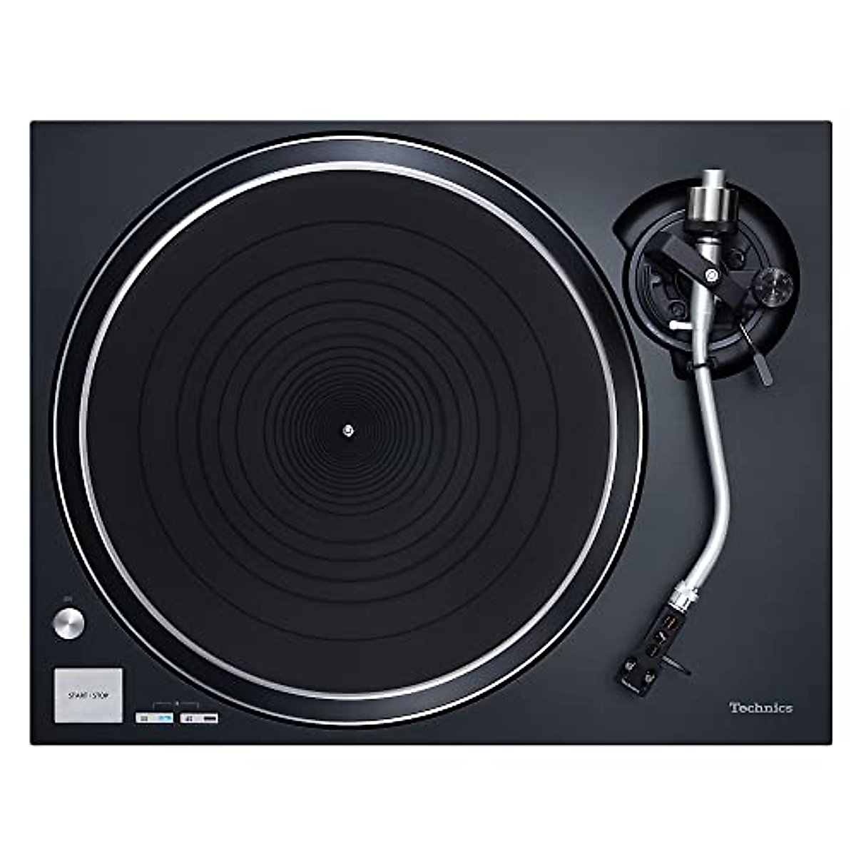 Technics Turntable, Premium Class HiFi Record Player with Coreless Direct, Stable Playback, Audiophile-Grade Cartridge and Auto-Lift Tonearm, Dustcover Included – SL-100C, Black (SL-100C-K)