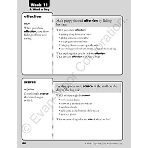 A Word a Day, Grade 2 Teacher Edition