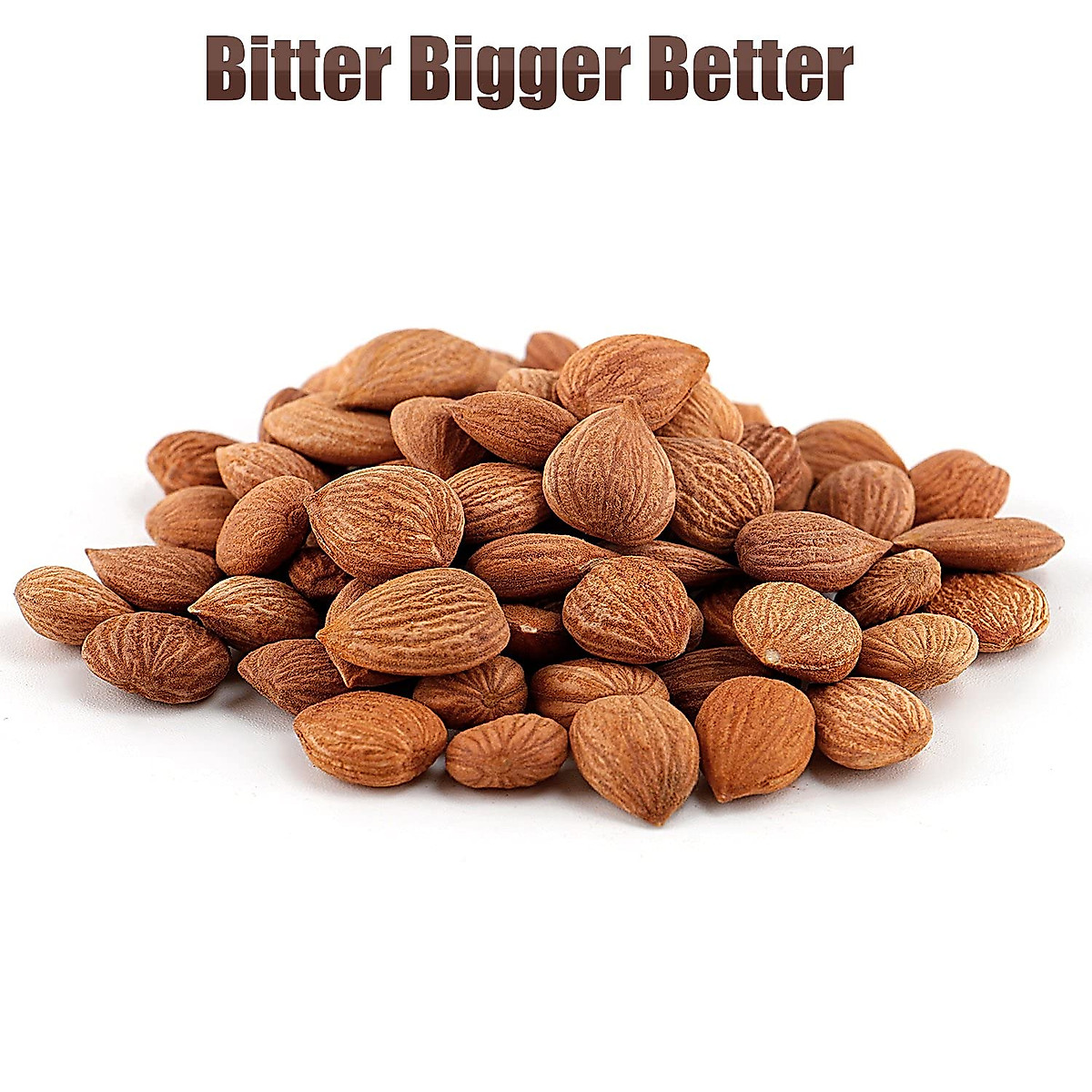 Mighty Apricot USDA Organic Bitter Apricot Kernels(1LB) 16oz, Natural Raw Bitter Apricot Seeds, Vegan, Non-GMO, Gluten Free, Great source of Vitamin B17 and B15