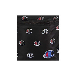 Champion Unisex-Adult's Mini Supercize Cross-Over Backpack, Black, One Size