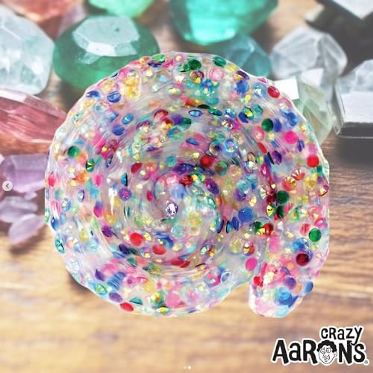 Crazy Aaron's Birthstone Thinking Putty 4" Tin See-Through Putty, Soft Texture Thinking Putty - Non-Toxic Sensory Play Putty - Never Dries Out - Creative Toy for Ages 3+