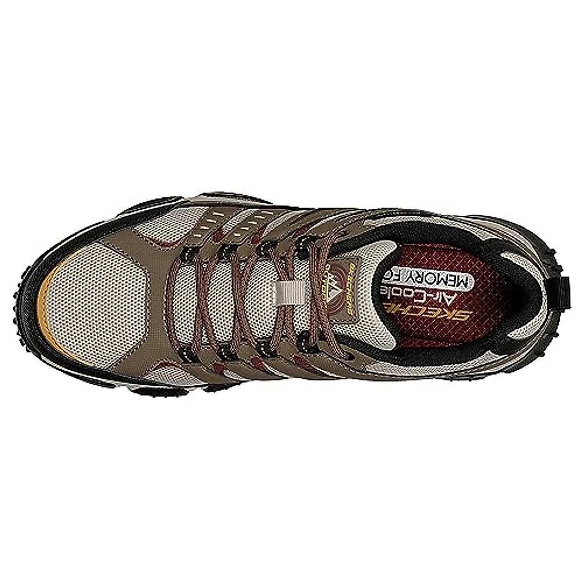 Skechers Men's Skech-air Envoy-Aiden Shoe, Brown, US 10 M