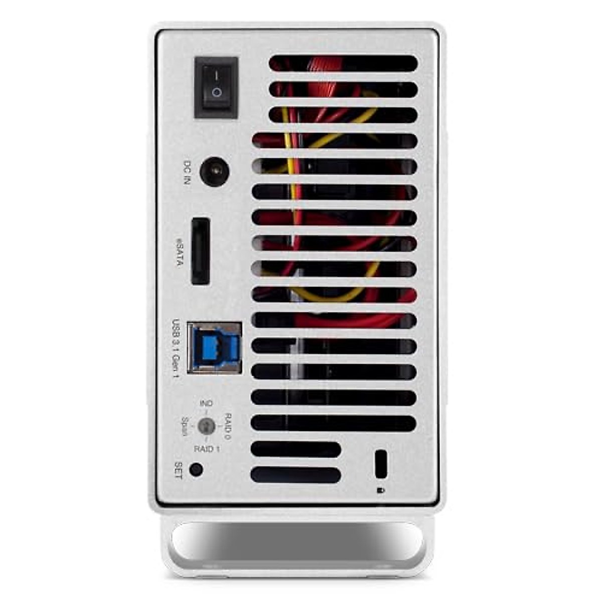 OWC Mercury Elite Pro 2 Bay RAID Enclosure with USB 3.2 for Dual 3.5 inch HDD's, External Hard Drive Enclosure for MAC and PC