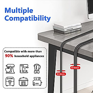 Cord Organizer for Appliances 3Pack, Yoelike Cord Wrapper Wire Holder Cable Organizer for Mixer, Blender, Coffee Maker, Pressure Cooker and Air Fryer