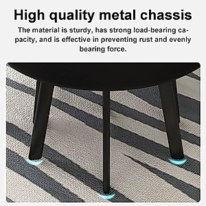 Reception Table and Chair Combination Coffee Table and Chair Set Business Conference Room Coffee Table, Suitable for Lounge L80*W80*H75cm/L31.4*W31.4*H29.5in Q