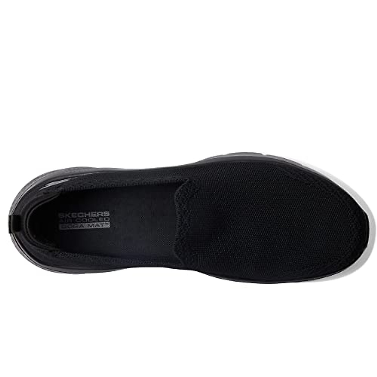 Skechers Women's GO Walk Flex-Bright Summer Sneaker, Black, 8