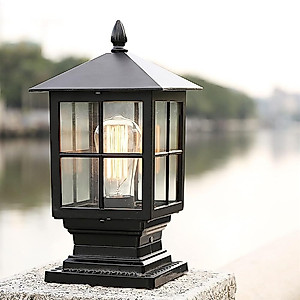 SANBDDLYY Outdoor Post Light Outdoor Column Lights Waterproof Pillar Lights Outdoor Lighting for Doorways, Yards, Porch, Patios, Hallways