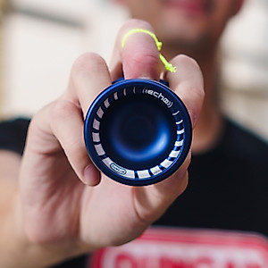 Duncan Toys Echo 2 Yo-Yo [Black], Unresponsive Pro Level Yo-Yo, Concave Bearing
