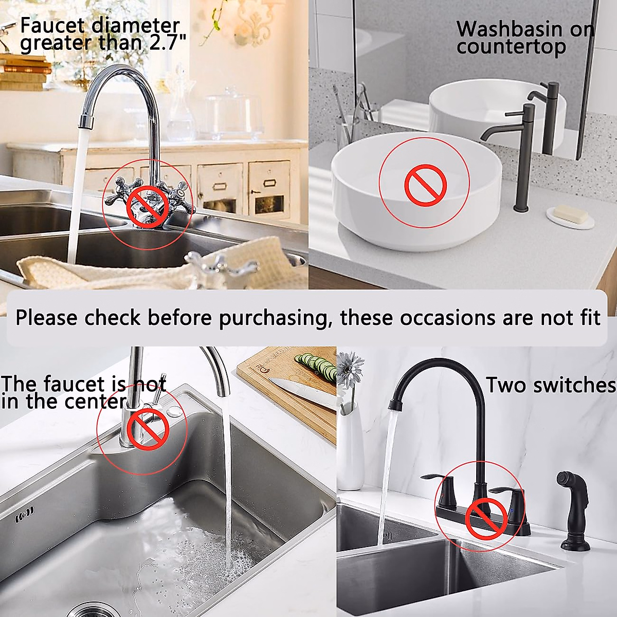 5°Slope Kitchen Sink Splash Guard, 24”x 5.5” Silicone Sink Faucet Mat Handle Drip Catcher Tray Behind Faucet, Drying Mat for Kitchen Counter Bathroom Kitchen Sink Splash Guard