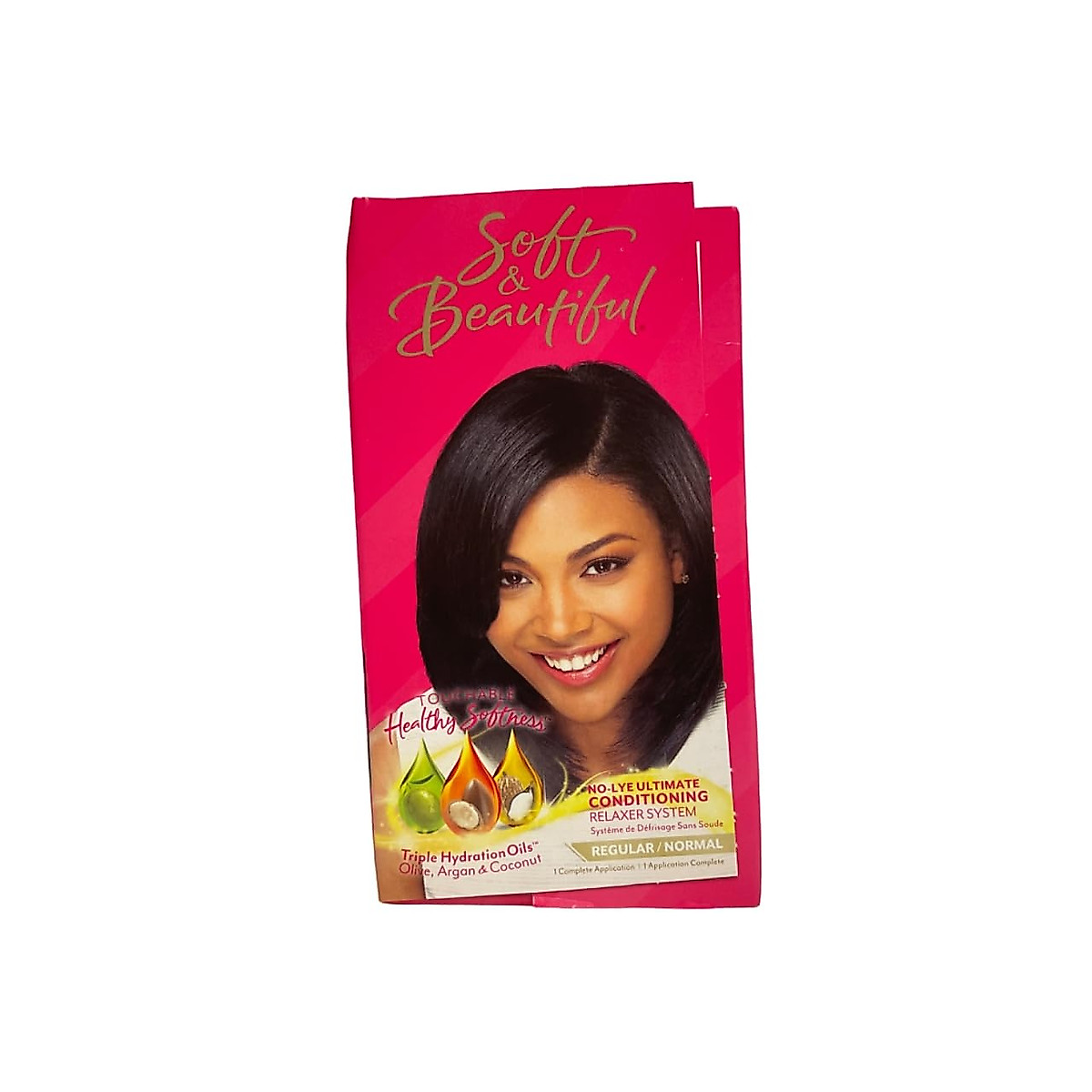 Soft & Beautiful No-Lye Kit [Regular] (Pack of 4)