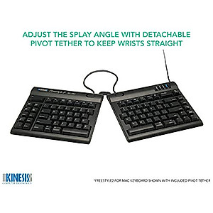 Kinesis USB Freestyle2 Keyboard for Mac (20" Extended Separation)