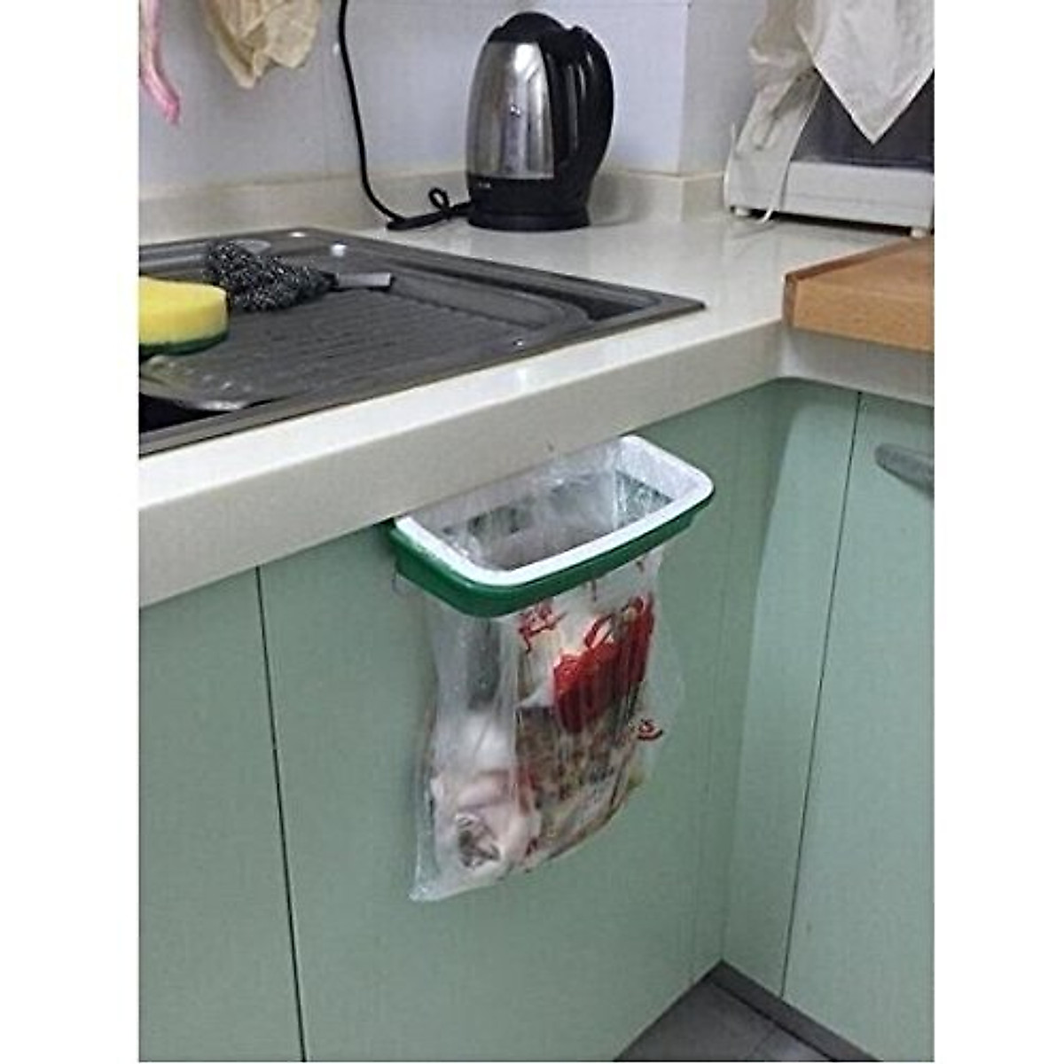 Drhob 1pcs Practical Kitchen Garbage Bag Plastic Bracket