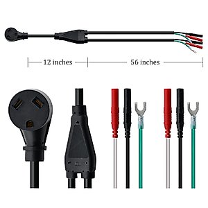 Gsuwhan 30 Amp Inverter Generator Parallel Cord, Compatible with Westinghouse Inverter Generator, 30A