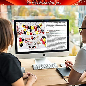 Mickey Mouse Theme Confetti | Baby Shower Party Boy Girl Kids First 1st Birthday Supplies Decorations 2000PCS