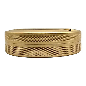 Edition 008: Buzzers | Snus Can | Snus Container | Zyn Metal Can | Metal Zyn Container | Zyn Holder | Metal Snus Container | Smell Proof Container | Aluminum Zyn Container (Champagne Gold)