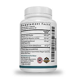 Biolor HungerUp™ - Appetite Stimulant (with No Artificial Fillers) - Effective Weight Gain Pills with Fenugreek Extract to Increase Appetite and Gain Weight