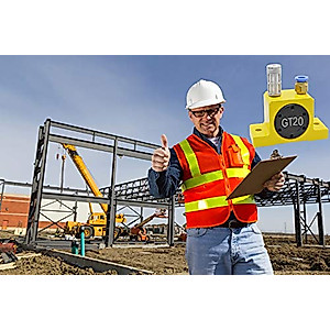 G 1/4'' Pneumatic Turbine Vibrators Silent Golden Industrial Vibrator for Hopper Golden GT-20 Free Muffler