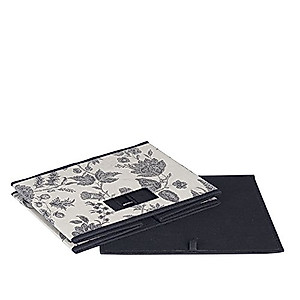 Household Essentials 620 Open Storage Bin with Cutout Handles, Single Unit, Green