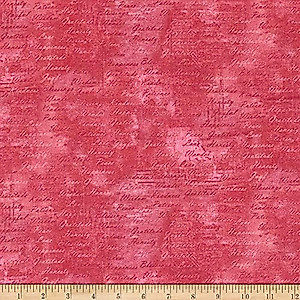 Soulful Shades Good Writing Rose Quilt Fabric