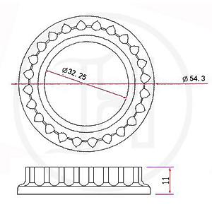 WINBOB E26 Light Socket Rings, Lamp Shade Collar Ring, Lock Socket Replacement Adapter Ring, Retainer Rings for Light Fixtures 5Pcs