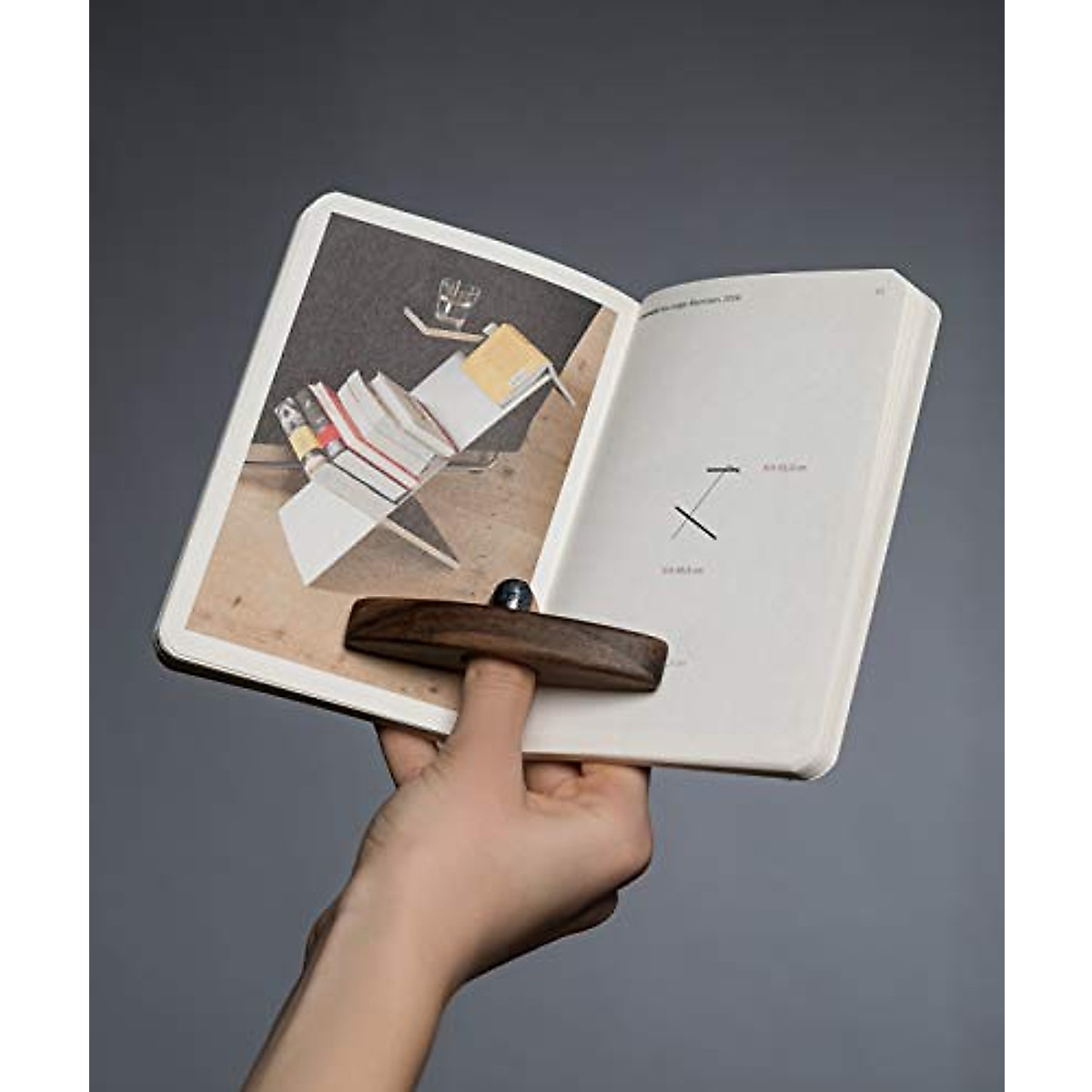 TILISMA Book Page Holder - Handmade Bookish Gadget - Unique Gifts for Book Lovers (Medium)