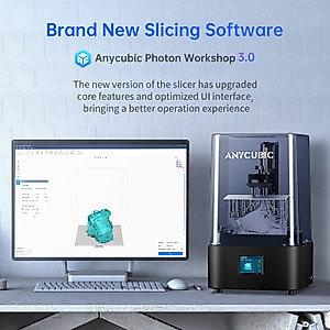 ANYCUBIC Photon Mono 2, Resin 3D Printer with 6.6'' 4K + LCD Monochrome Screen, Upgraded LighTurbo Matrix with High-Precision Printing, Enlarge Print volume 6.49'' x 5.62'' x 3.5''
