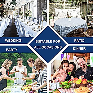 Topmodehome Burlap Cutlery Holders Lace Utensil Pouch Knifes Forks Bag for Vintage Natural Wedding (4x8inch, Rope Bow)