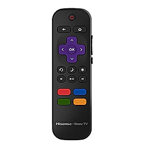 Hisense 32-Inch Class H4 Series LED Roku Smart TV with Google Assistant and Alexa Compatibility (32H4G, 2021 Model)