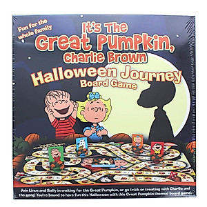 AQUARIUS Peanuts Great Pumpkin Board Game - Peanuts Themed Board Game - Fun Family Holiday Gift for Kids & Adults - Officially Licensed Peanuts Comics & Show Merchandise & Collectibles