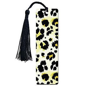 Leopard Funny Print Inspirational Bookmark Gifts for Women Bookmark for Girls Daughter Book Lovers Bookworm Birthday Graduation Gift for Female Friend Sister Gifts