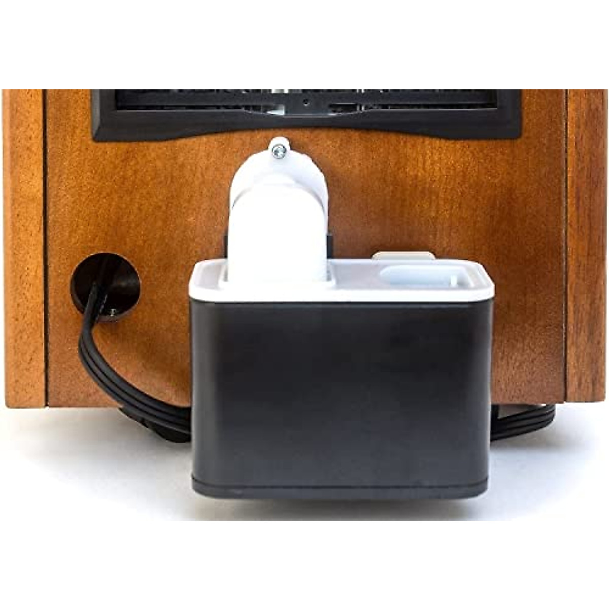 Dr Infrared Heater DR-998, 1500W, Space Heater with Humidifier, Oscillation Fan & Remote Control (Cherry)