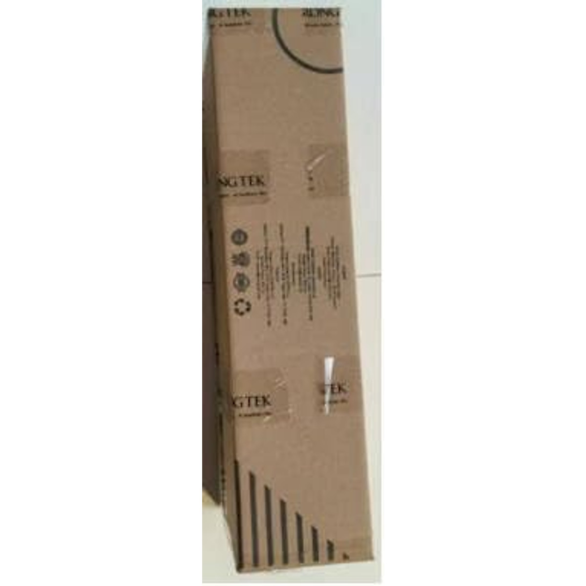 StrongTek Foot Rest Under Desk, Desk Footrest, Rocking Foot Nursing Stool, Rocker Balance Board, Natural Wood, Non-Slip, Ergonomic Pressure Relief for Posture Support, Home, Office Use (18Wx11L)