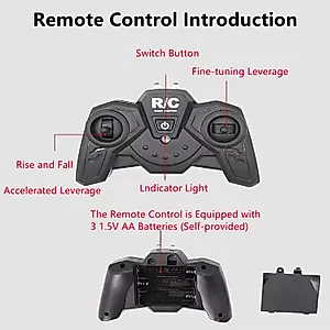 Remote Control Helicopter, 2-Channel RC Helicopter Toys for Kids, 2.4 GHz High and Low 2 Speed Up and Down Flying Remote Helicopter Toy Gift，Mini Helicopter is Suitable for Boys, Kid, and Beginner