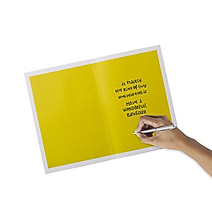 Hallmark Birthday Card for Him (Extra Attention), Color Band Cake (0499RZB1194)