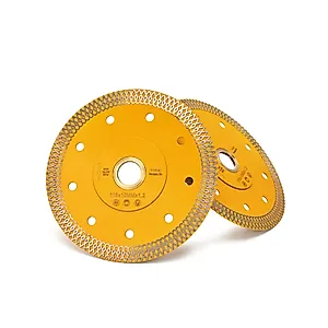 2 Pcs/Lot Super Thin Diamond Saw Blade Porcelain Cutting Blade for Cutting Granite Marbles Tiles (4.5-2pcs)……