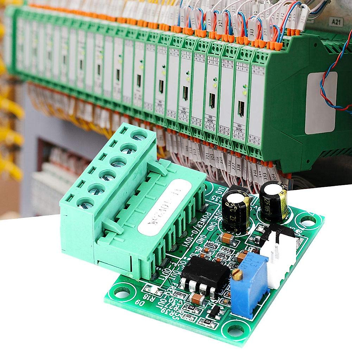 Voltage Frequency Converter Module 0-10V 0-25KHz PLC Industrial Control Panel PLC Electronic Component