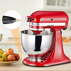 Sliding Mat for KitchenAid Mixer - Metal Mixer Mover Slider Mat Compatible With KitchenAid 4.5-5qt Tilt-Head Stand Mixer, Mixer Sliding Tray