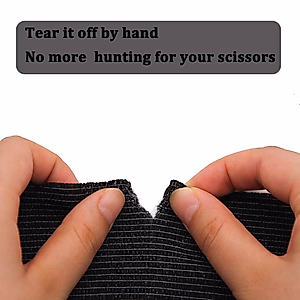 3" x 5 Yards Breathable Self Adherent Bandage Wrap, Multi-Purpose Non Woven Cohesive Wrap - Vet Wrap | Athletic Tape | Medical Tape, for Sports, First Aid, Wrist, Ankle Sprains, Swelling, Pets.