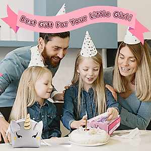 Kids Makeup Kit for Girl,BTEC Pretend Makeup for Toddlers,20 Pack Fake Play Makeup for Little Girls Age 3 4 5 6 7 Birthday Gift