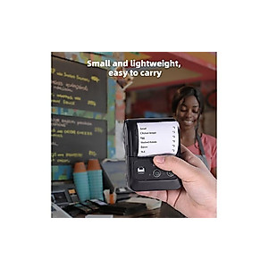 GZGYNADAST Bluetooth Thermal Receipt Printer 58mm, Android Wireless Portable Mini Pocket Invoice Bill Ticket pos Printer for Small Business, Compatible with Android/Windows/Linux,NOT for iOS/ipad/MAC