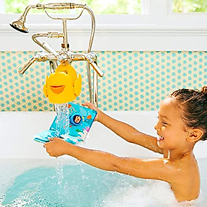 Munchkin® Beak™ Bath Spout Cover Safety Guard with Built-in Bubble Bath Dispenser, Yellow