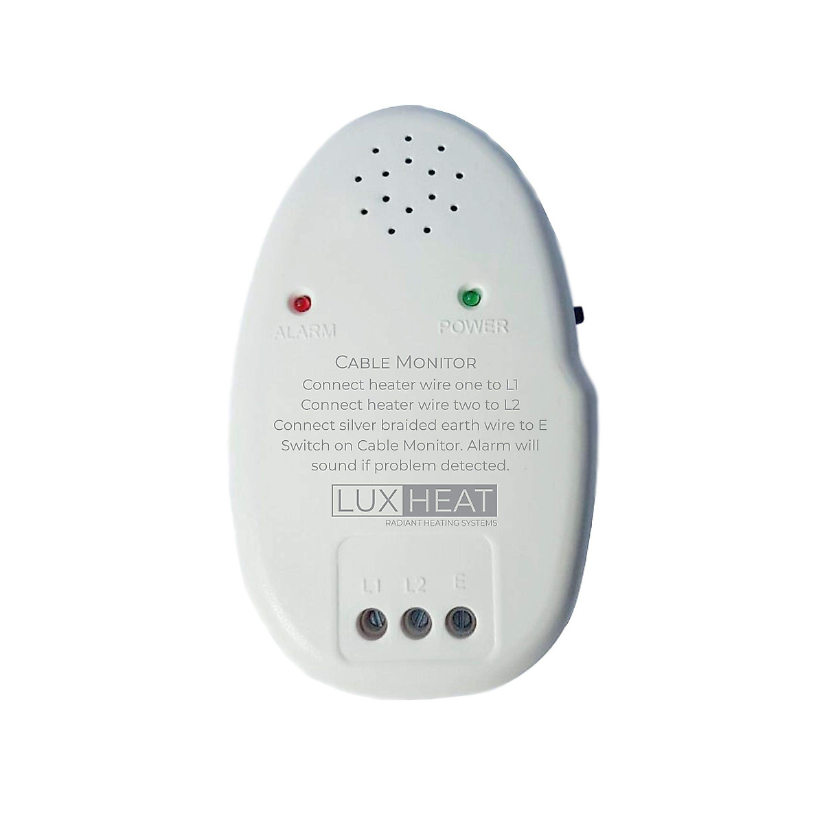 LuxHeat Radiant Floor Heat Installation Cable Monitor, Instant Alarm, Screamer. Monitors Heaters Continuity and Insulation During Floor Installation. Compatible With All Electric Underfloor Heating