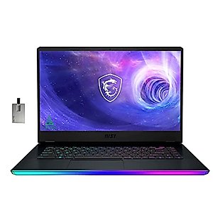 2022 MSI GE76 Raider Gaming 17.3" Thin Bezel IPS FHD 144Hz Laptop, 12th Core i7-12700H, 32GB RAM, 2TB PCIe SSD, Backlit Keyboard, GeForce RTX 3060 6GB, FHD Webcam, Win11 Pro, Grey, 32GB USB Card